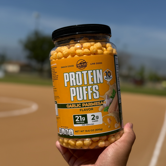 Garlic Parmesan | Protein Puff Snacks | TPI Foods – Twin Peaks Ingredients