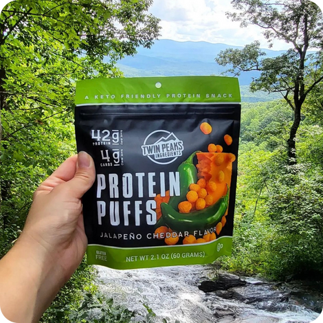Nacho Cheese | Protein Puff Snacks | TPI Foods – Twin Peaks Ingredients