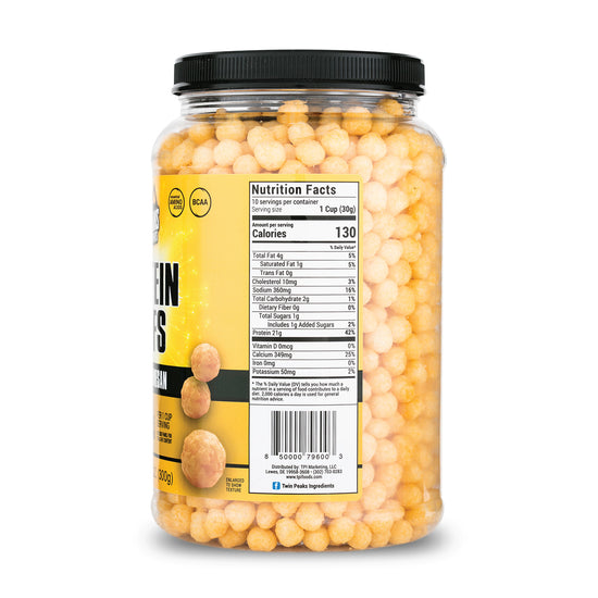 Garlic Parmesan | Protein Puff Snacks | TPI Foods – Twin Peaks Ingredients